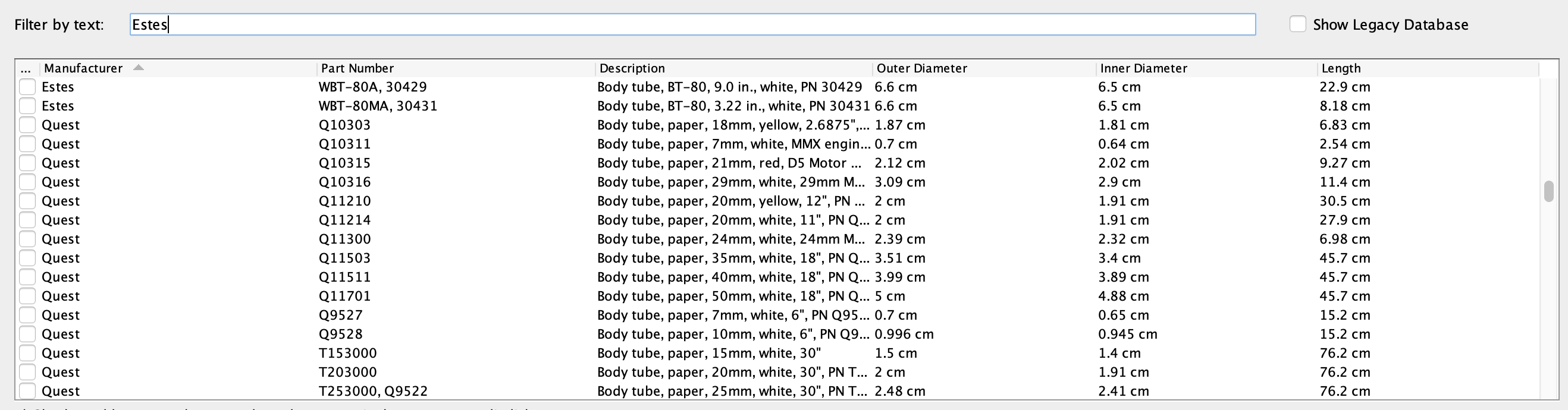 [Bug] Parts Library "Filter by text:" filtering on unseen text elements · Issue #2374 ...
