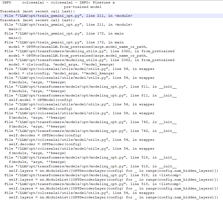 [BUG]: OPT30B CUDA out of memory · Issue #2858 · hpcaitech/ColossalAI · GitHub
