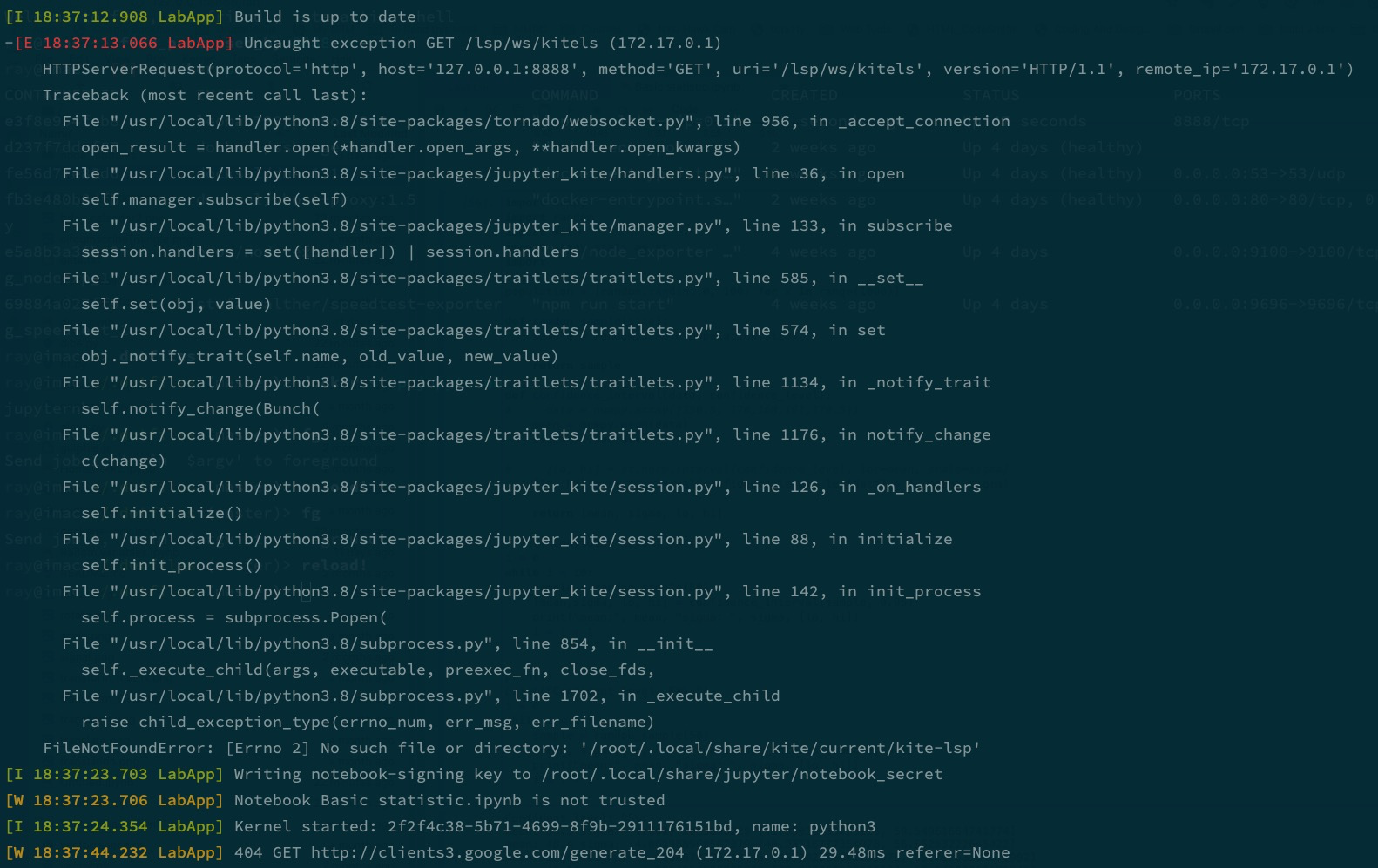 Kite not showing up in Jupyterlab · Issue #302 · kiteco/issue-tracker ...