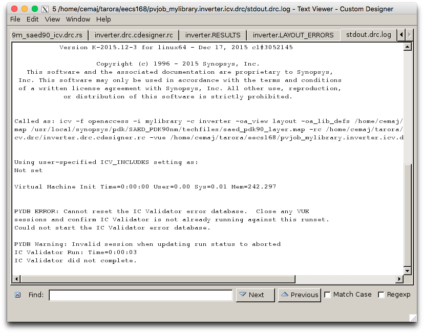 Regarding Running The Drc · Issue 52 · Sheldonucrucr Eecs168 Lab · Github