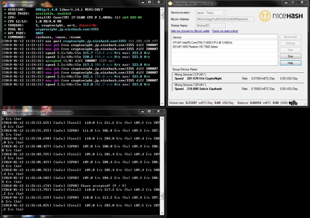 No balance show - 0.00 USD/Day · Issue #1414 · nicehash/NiceHashMiner-Archived · GitHub