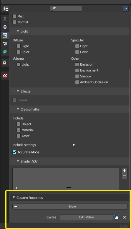 View Layers Custom Properties Needs To Be Documented · Issue 349 · Bforartistsmanual · Github
