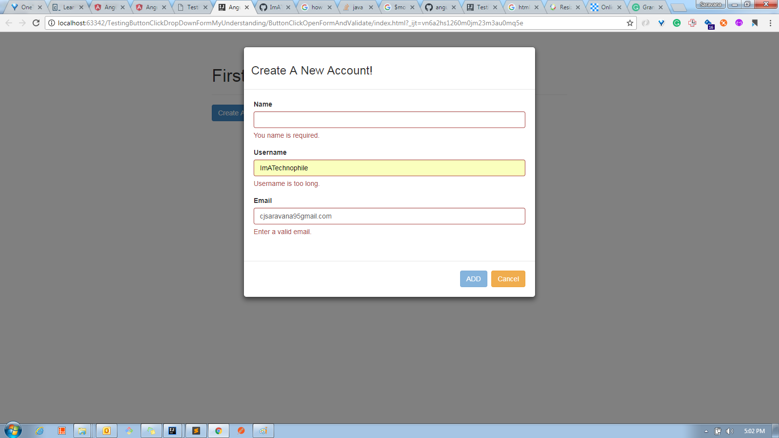 Github Imatechnophileangularjs Login Form