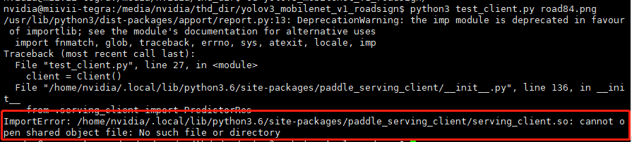 在arm上部署paddledetection客户端失败 · Issue #1717 · PaddlePaddle/PaddleDetection · GitHub