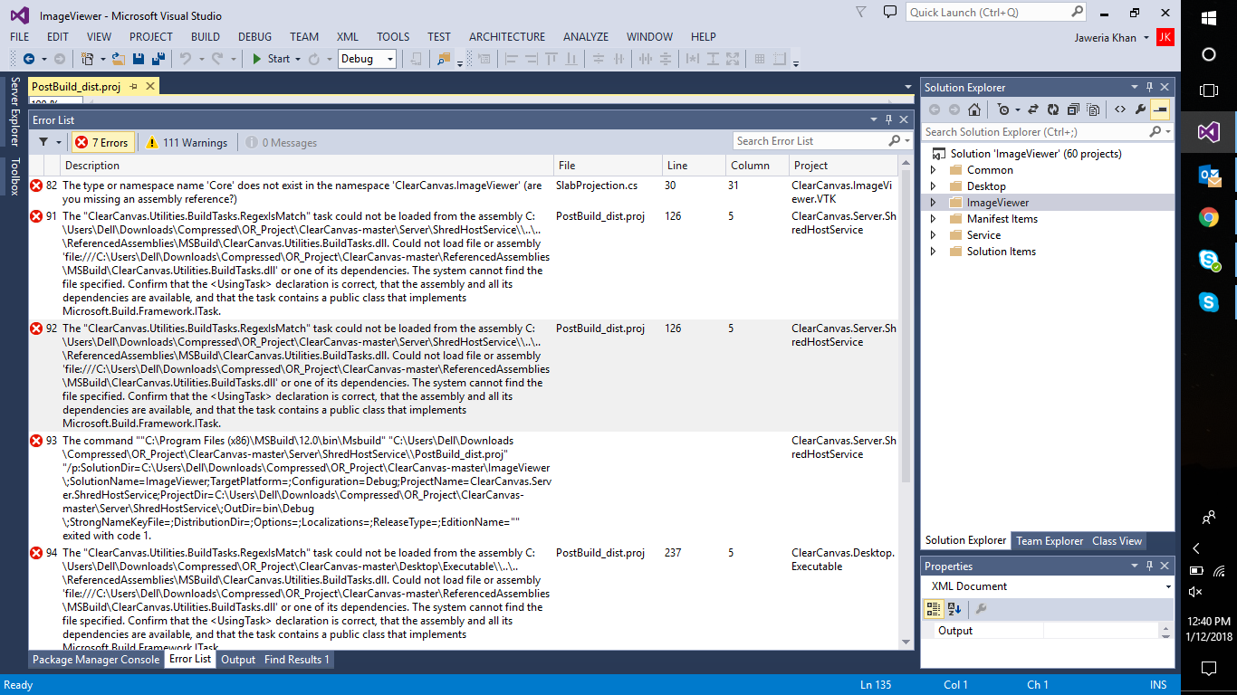 How to fix "Build Project Errors" · Issue #191 · ClearCanvas ...