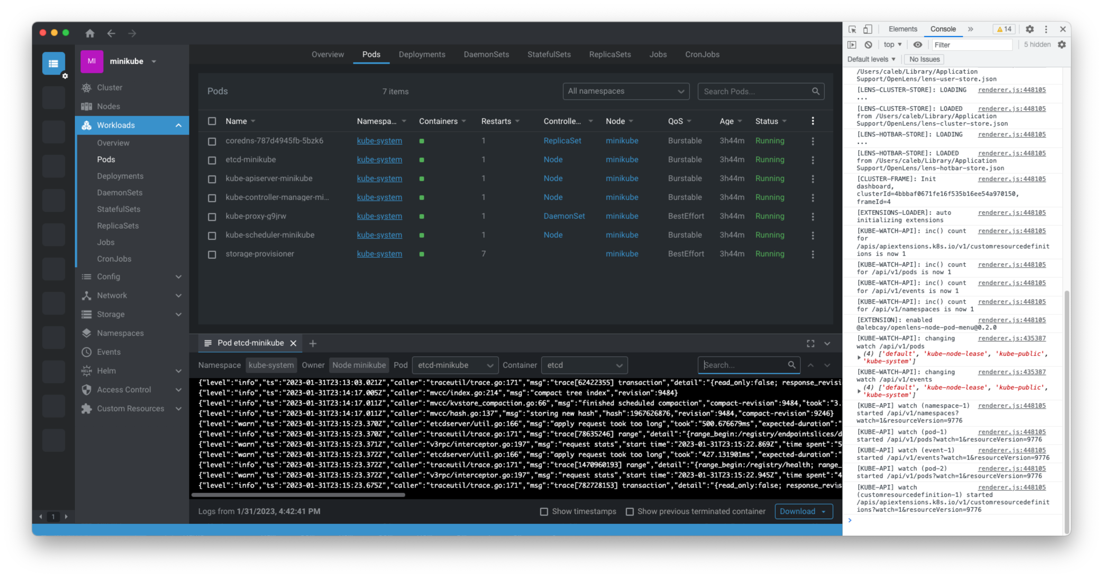 logTabStore.createPodTab don't display properly after all log tabs ...