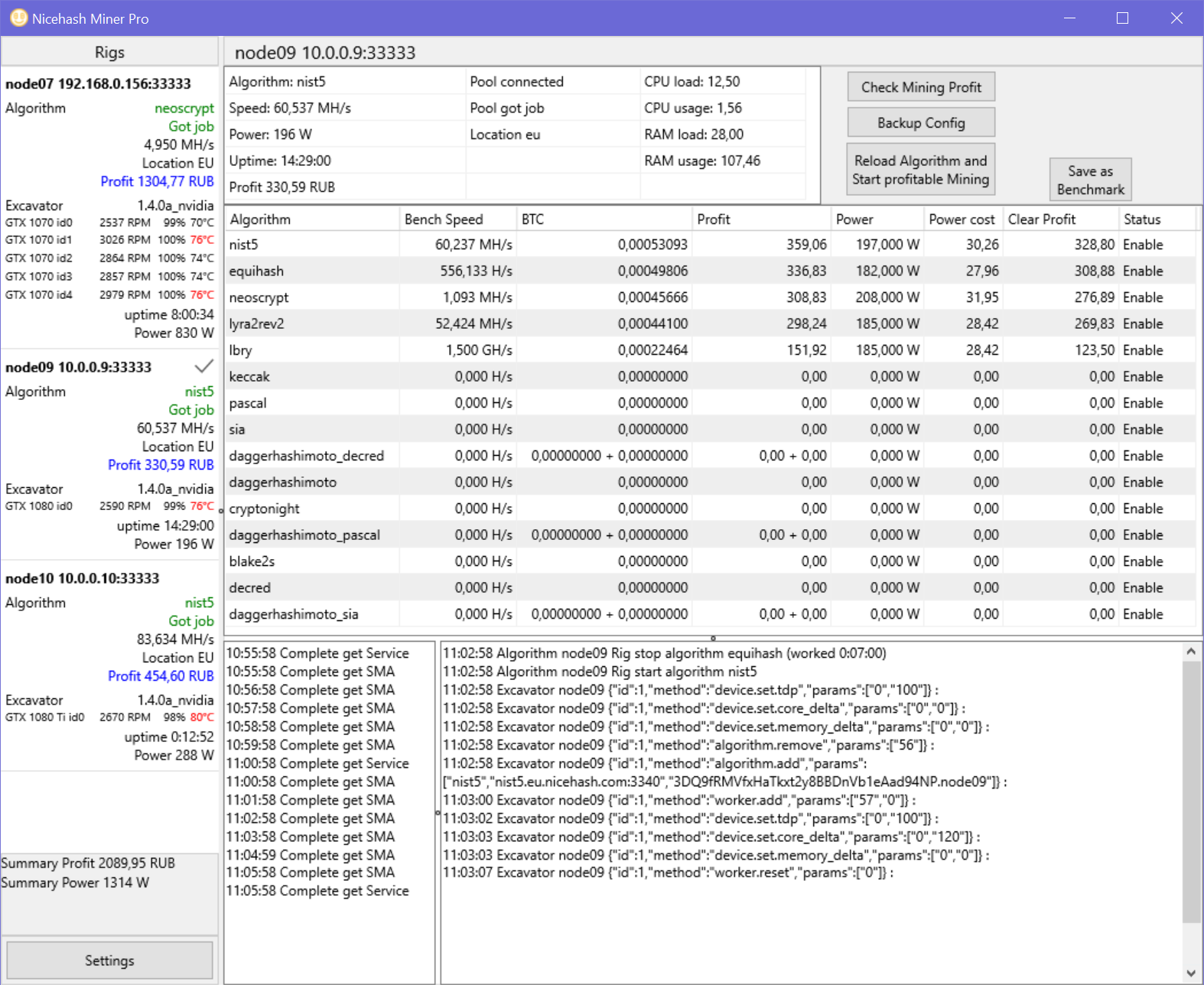 NeoScrypt · Issue #133 · nicehash/excavator · GitHub