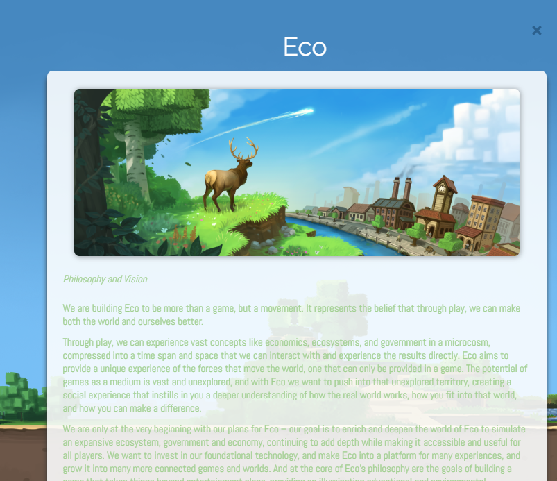 Website and tree feedback · Issue #15192 · StrangeLoopGames/EcoIssues · GitHub