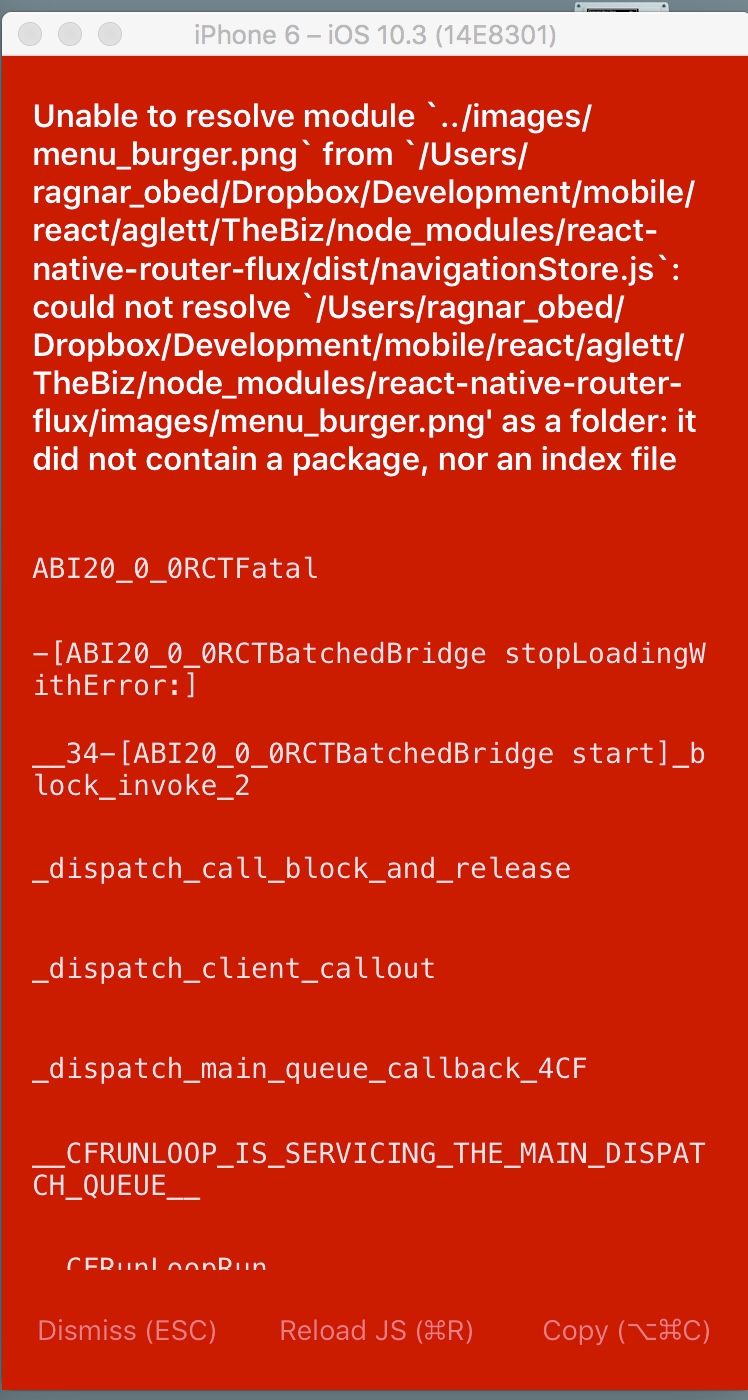 Menu Burger Error · Issue 2394 · Aksonovreact Native Router Flux · Github 