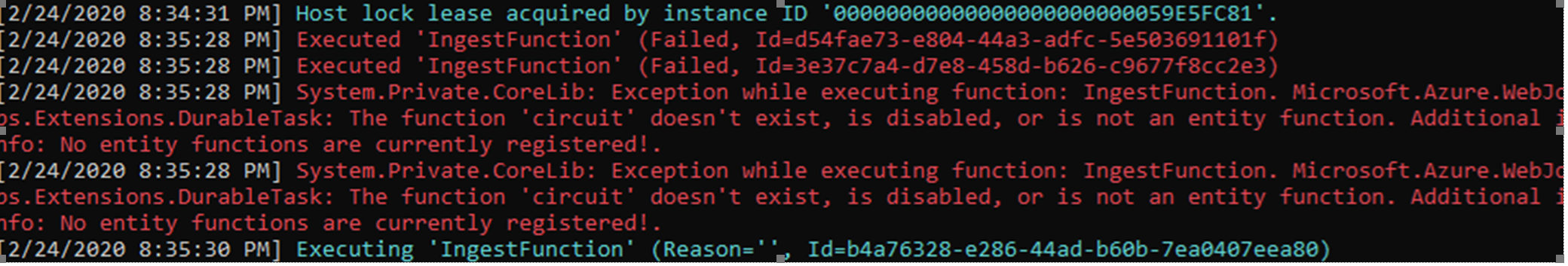 Not Able To Signal Entity Function Using Idurableclient From Different Function App · Issue