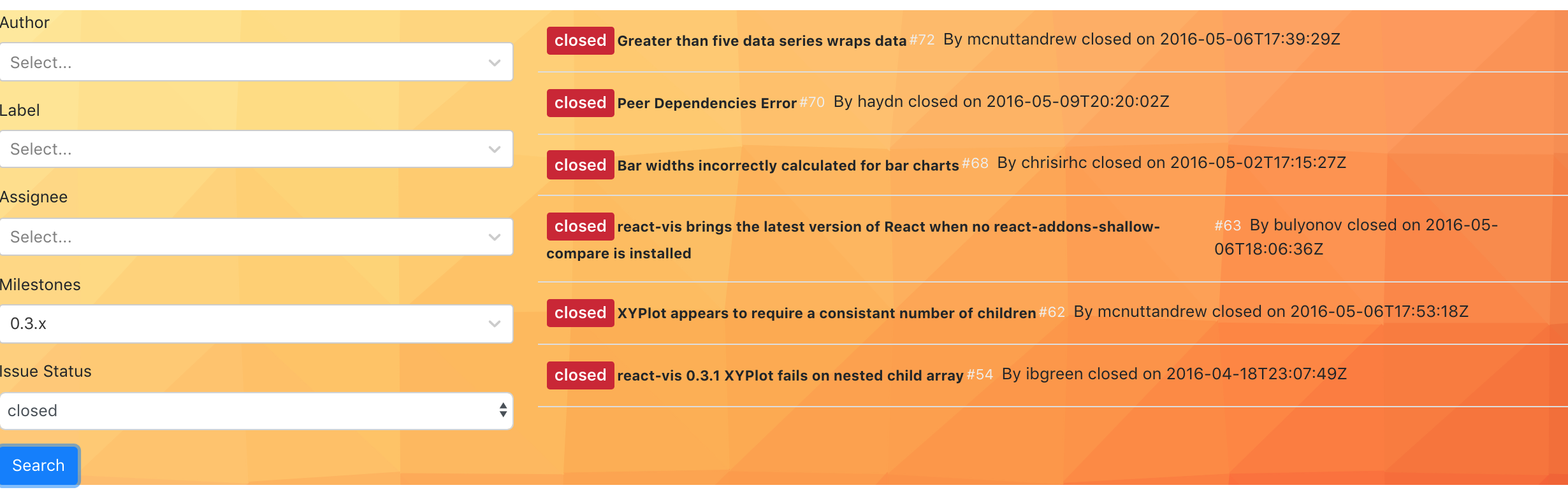 GitHub - PalsRoy/github-issue-search