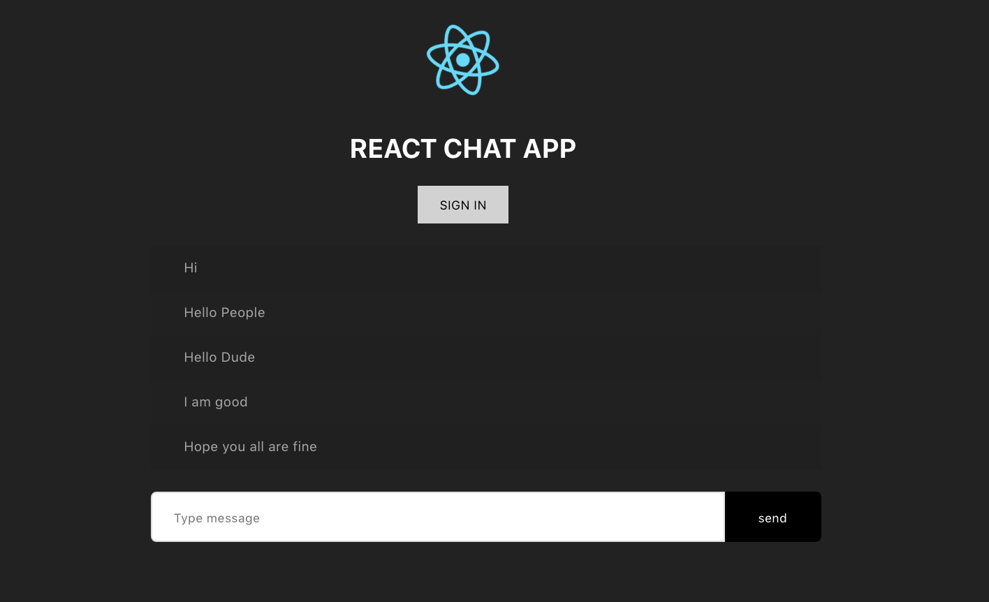 GitHub - PalsRoy/react-auth-firebase: This is a simple chat app built ...