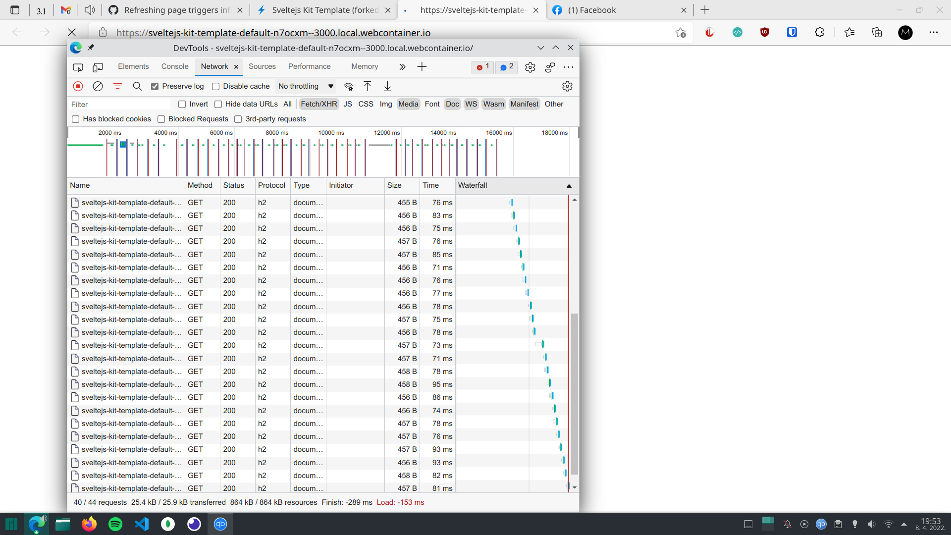 Refreshing page triggers infinite refreshes · Issue #660 · stackblitz/webcontainer-core · GitHub