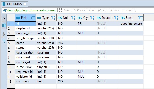 In the simplified view, the ticket title is displayed instead of the ...