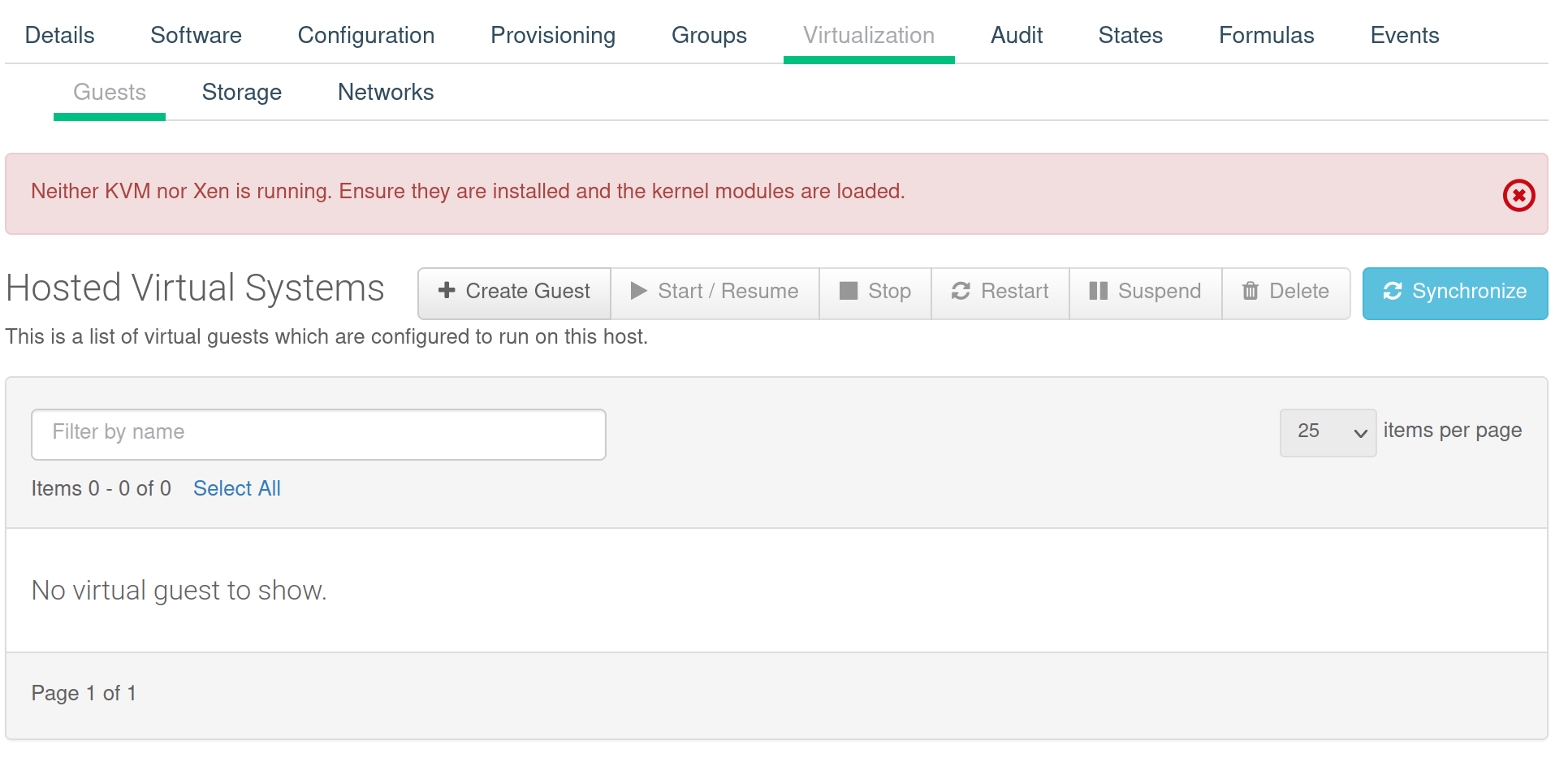 Ubuntu 22.04 client no KVM detected · Issue #6840 · uyuni-project/uyuni · GitHub