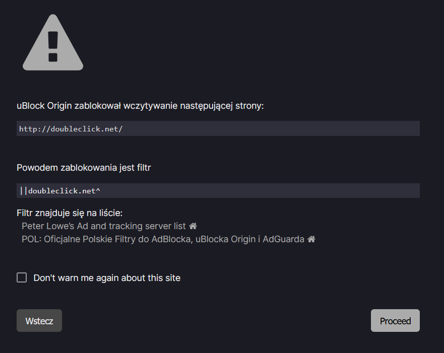 Feature request: rewording of allow buttons on block page · Issue #1681 · uBlockOrigin/uBlock ...