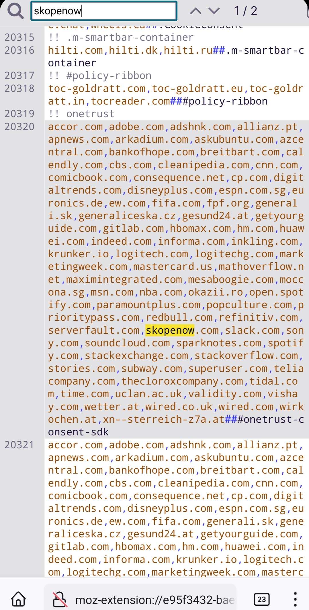Cookie warning on https://www.skopenow.com/ · Issue #13971 · easylist/easylist · GitHub