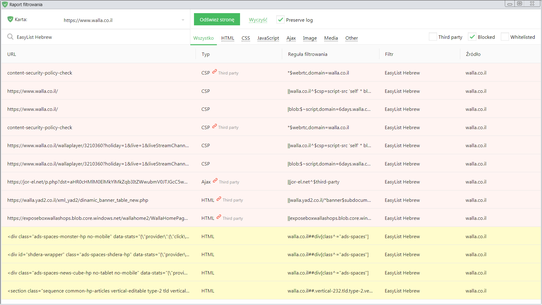 walla.co.il breaks completely with adguard extension · Issue #27711 · AdguardTeam/AdguardFilters ...