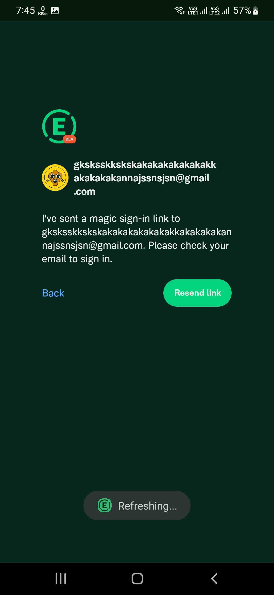 [HOLD for payment 2023-04-26] [$1000] Android - Forgot password page - Extra line break appears ...