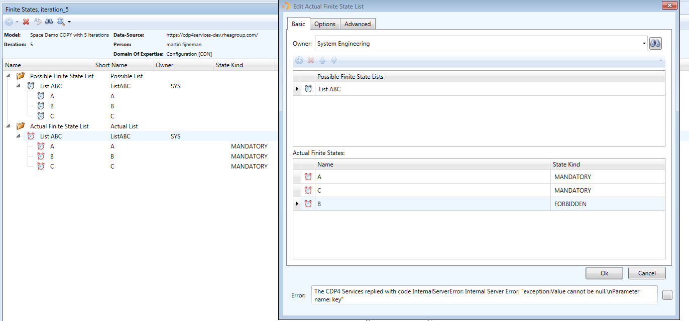 Edit state to set to "forbidden" not possible in Edit actual finite state list dialog · Issue ...