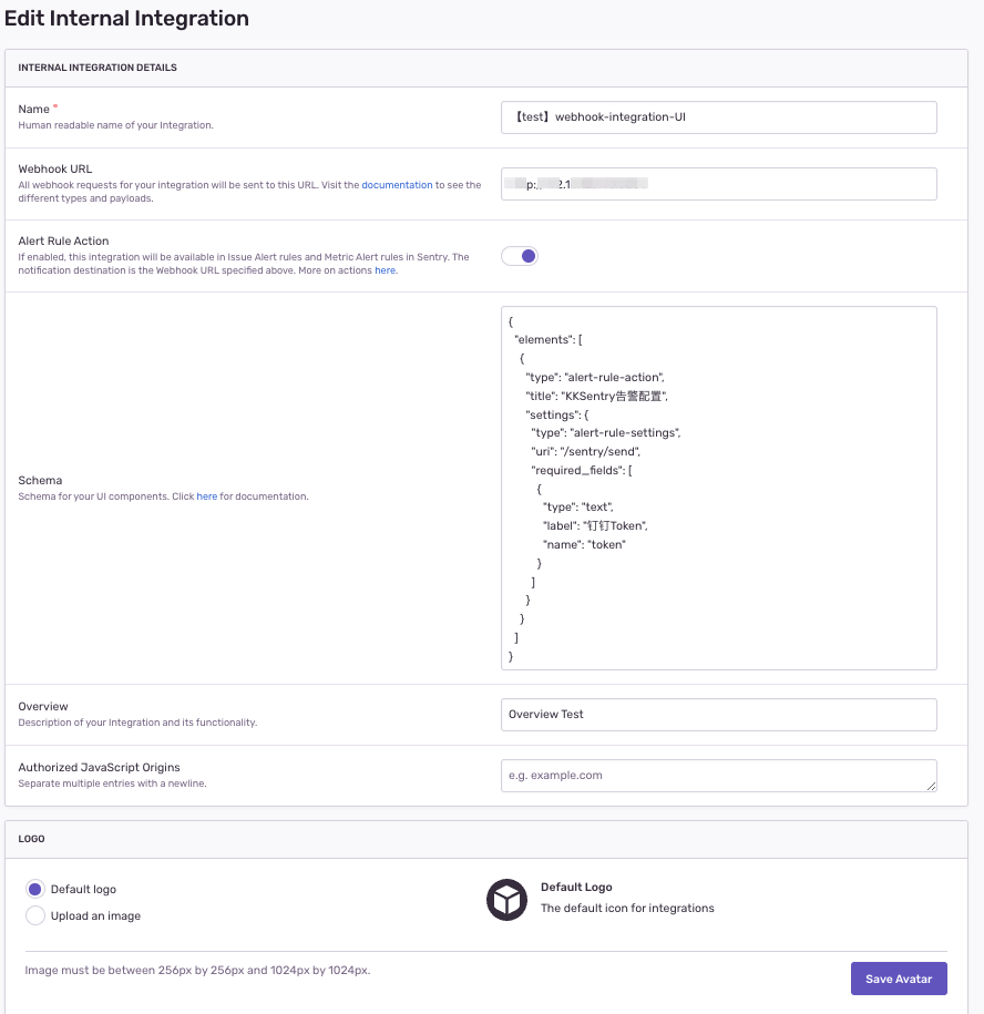 Internal Integration with UI Components not working when Issues Alert triggered · Issue #2031 ...