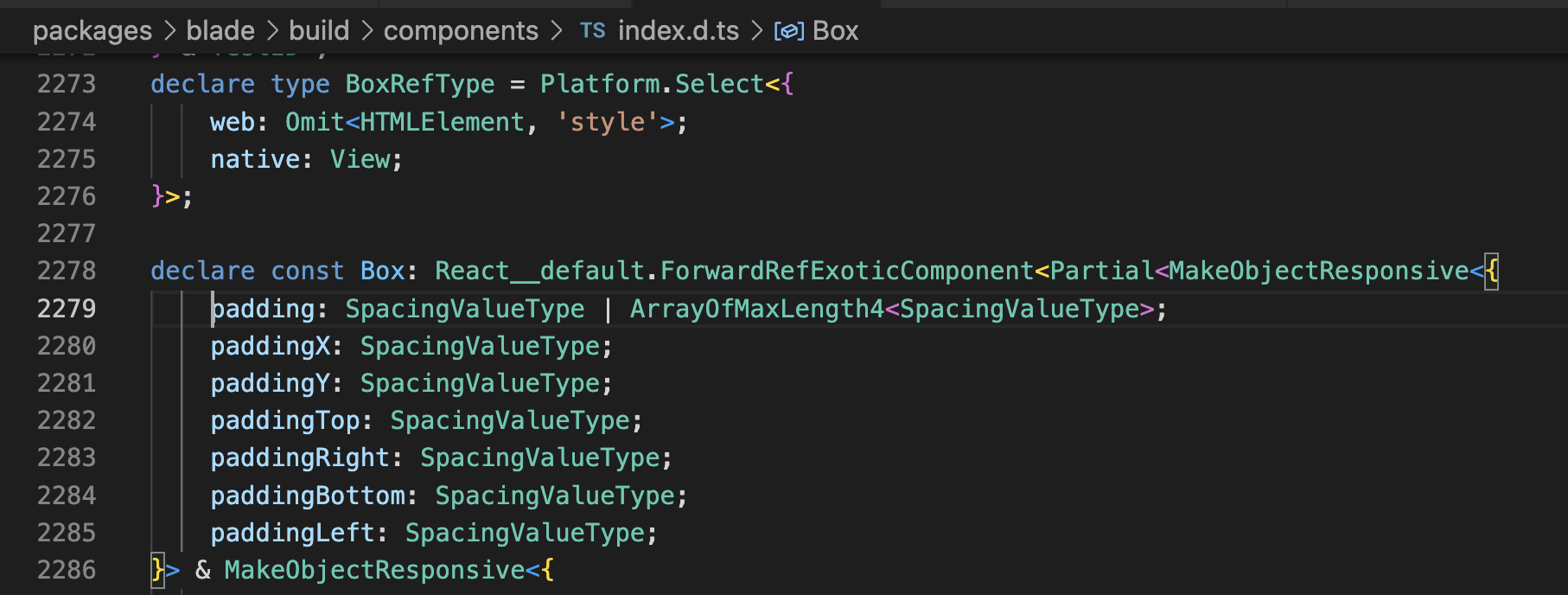 Support IntelliSense for mapped token values in VSCode · Issue #1249 · razorpay/blade · GitHub