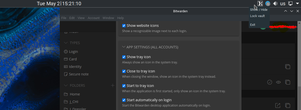 Transparent tray icon on Linux · Issue #5330 · bitwarden/clients · GitHub