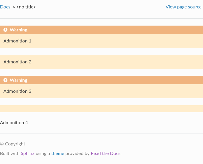 HTML admonitions in Markdown sources not properly typeset · Issue #306 · sphinx-contrib ...