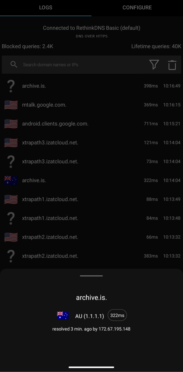 Continued Issues With archive.is · Issue #371 · celzero/rethink-app · GitHub