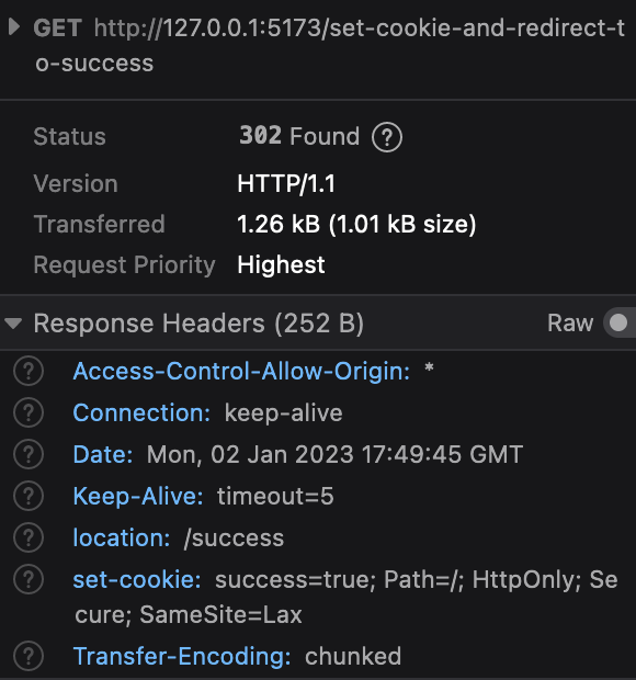 redirect + set cookies · Issue #8316 · sveltejs/kit · GitHub