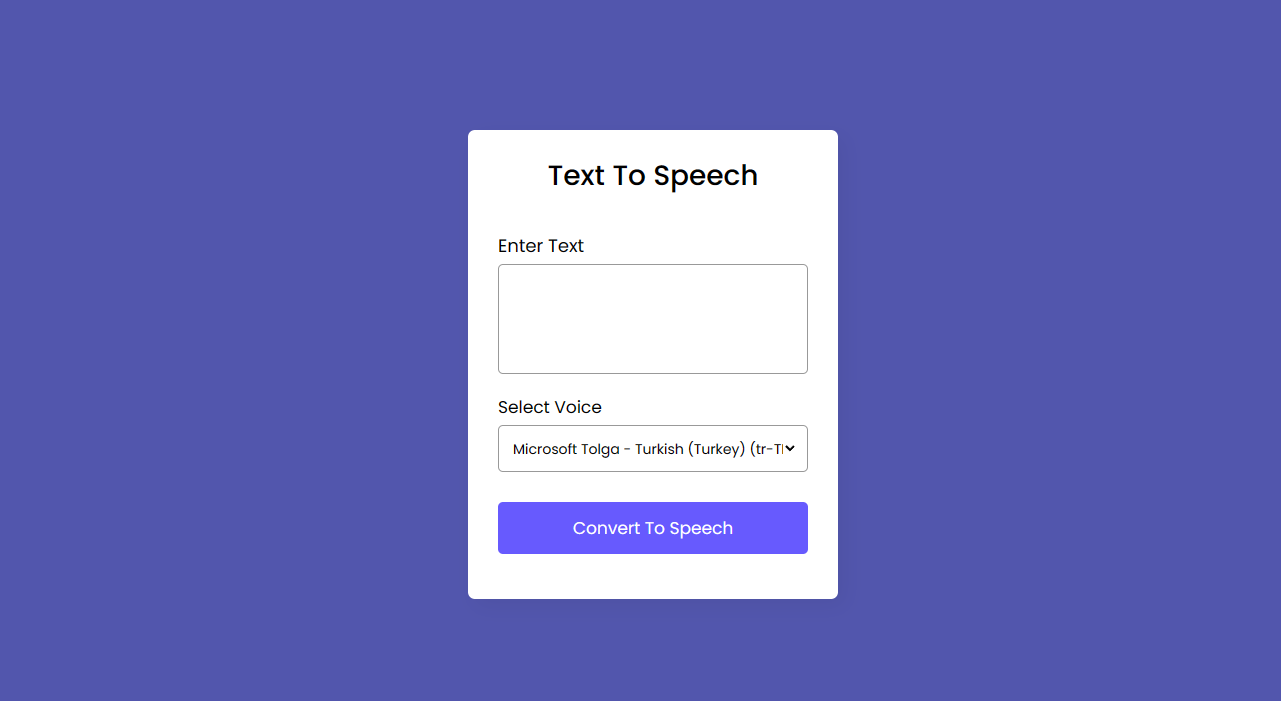 GitHub - ardaltunel/text-to-speech-app: reads the written text aloud in the desired accent