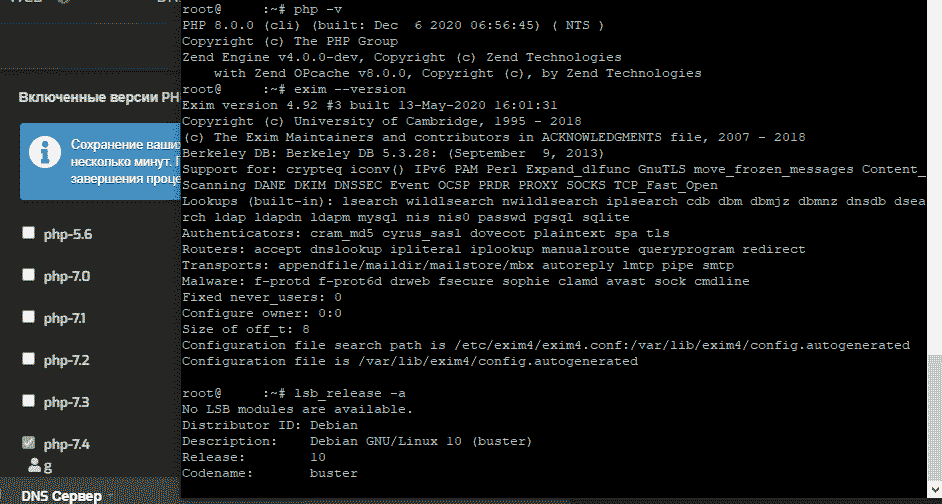 Debian 10 + php 8.0 + exim-4.94 · Issue #1449 · hestiacp/hestiacp · GitHub