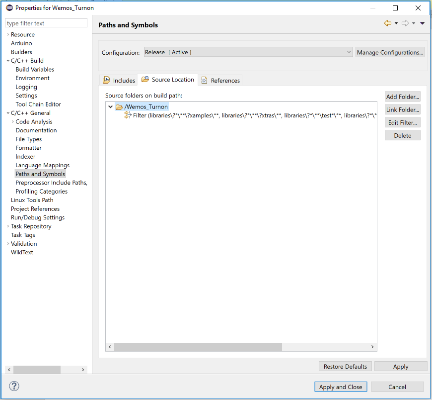Arduino Libraries Filtered When Added To Project · Issue 918 · Sloeberarduino Eclipse Plugin 9855