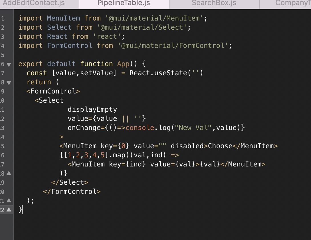 Mui V5 Select Menu Items Merged Horizontally · Issue 2879 · Muimui X · Github