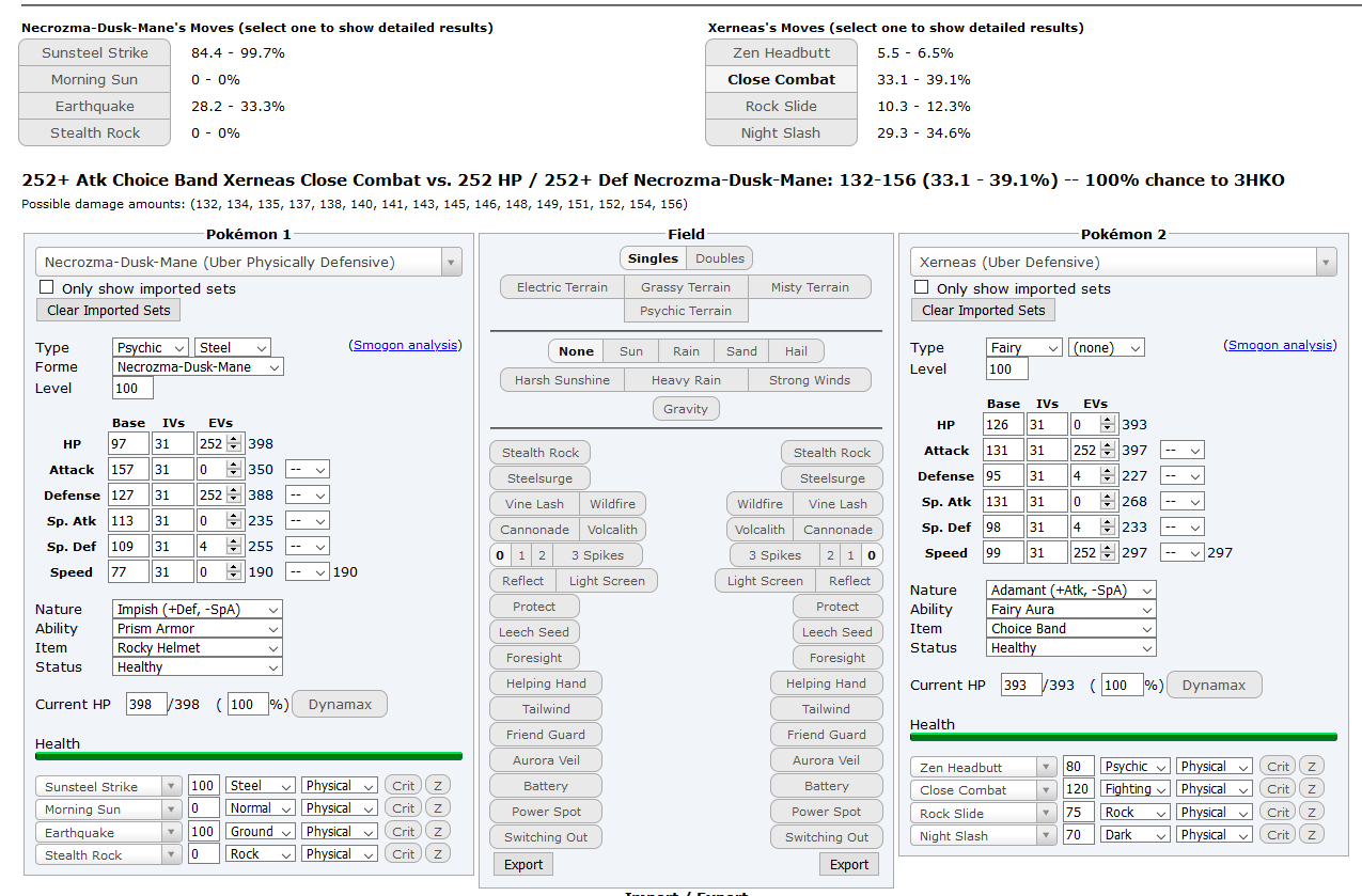 Rounding causes "100% chance to 3HKO" to appear, which could be ...