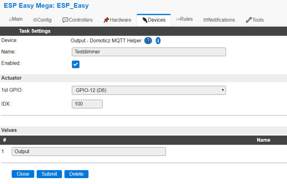 mqtt controller domoticz · Issue #2341 · letscontrolit/ESPEasy · GitHub