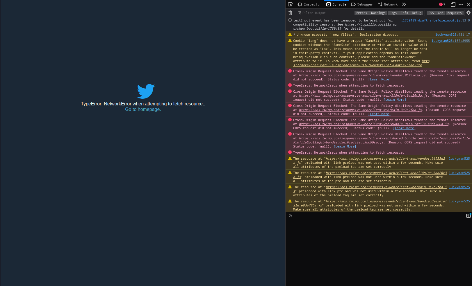 Unable to use twitter with OldTwitter extension · Issue #164 · dimdenGD ...