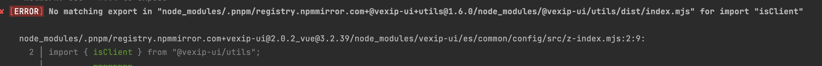 升级到2.0.2报错 · Issue #160 · vexip-ui/vexip-ui · GitHub