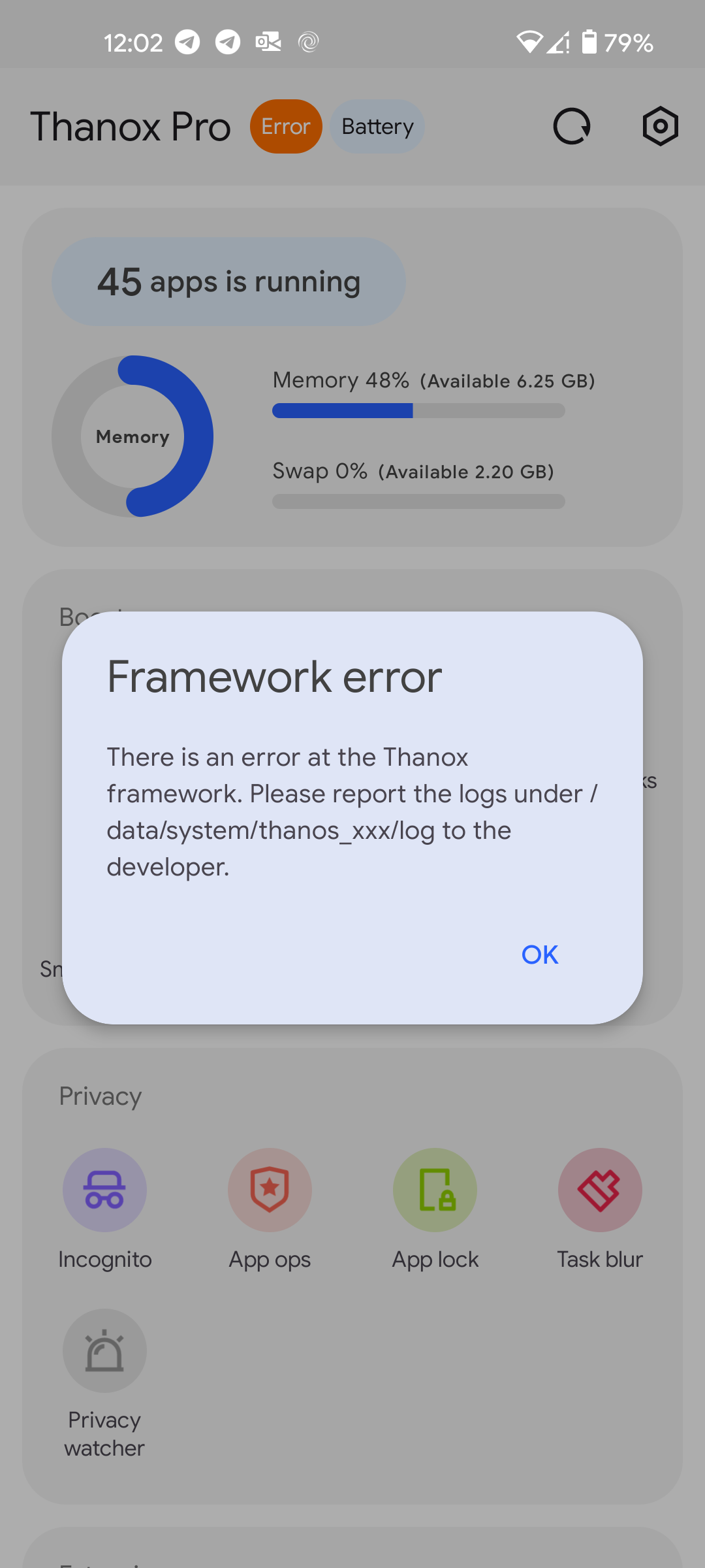 应用主界面显示 Error · Issue #569 · Tornaco/Thanox · GitHub