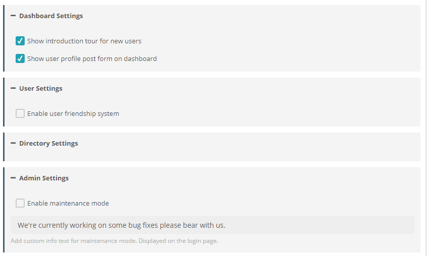 Configuration Settings Organization · Issue #4861 · humhub/humhub · GitHub