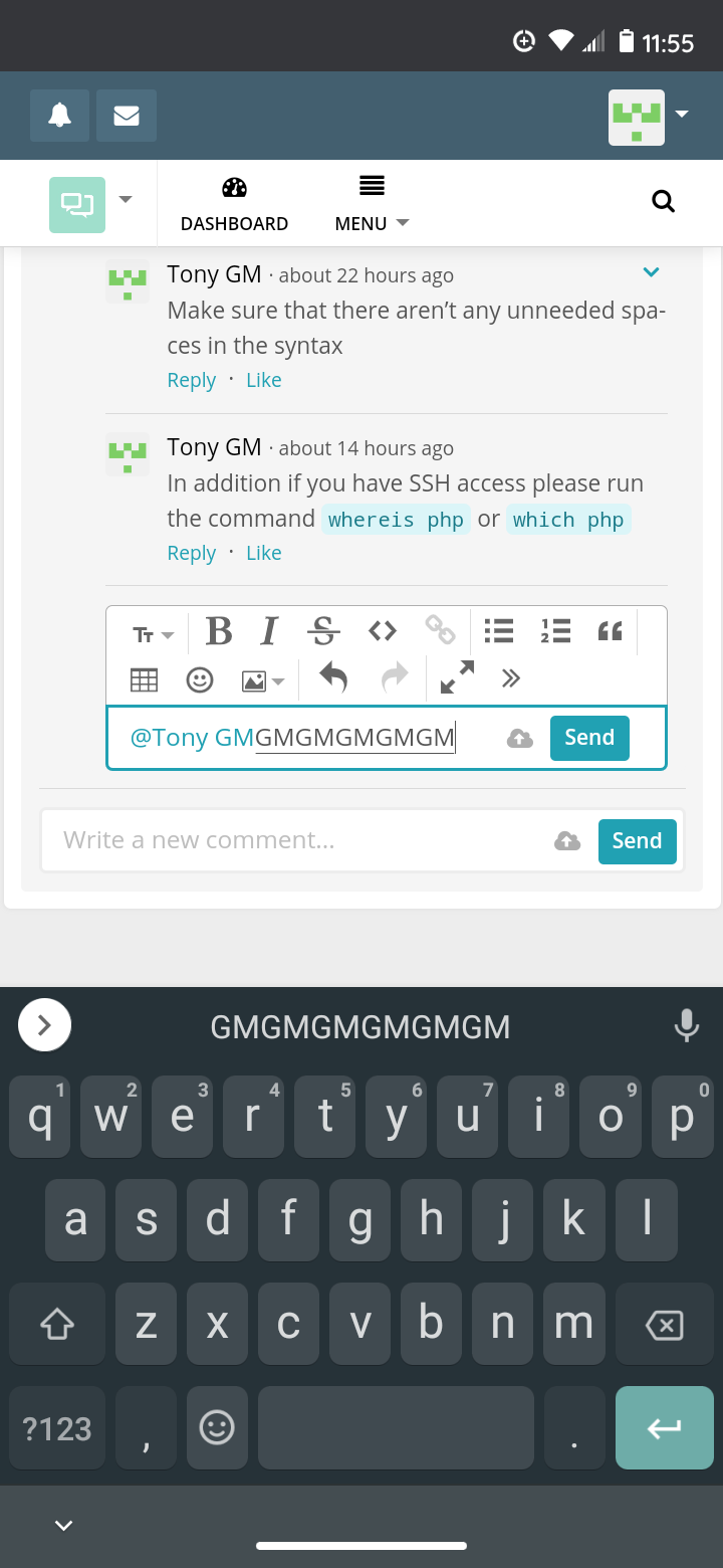 Problem with sub reply in Android · Issue #4858 · humhub/humhub · GitHub