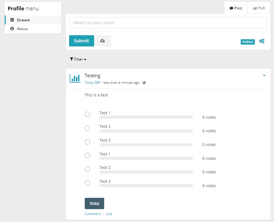 Poll creation doubles the answers · Issue #6344 · humhub/humhub · GitHub
