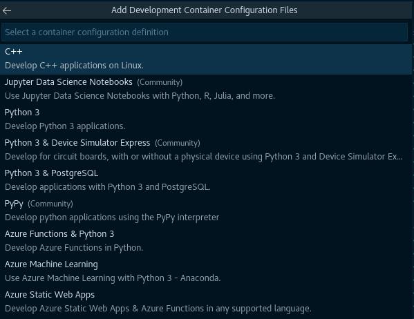 Adding a definition to a project from an existing Dockerfile · Issue #5914 · microsoft/vscode ...