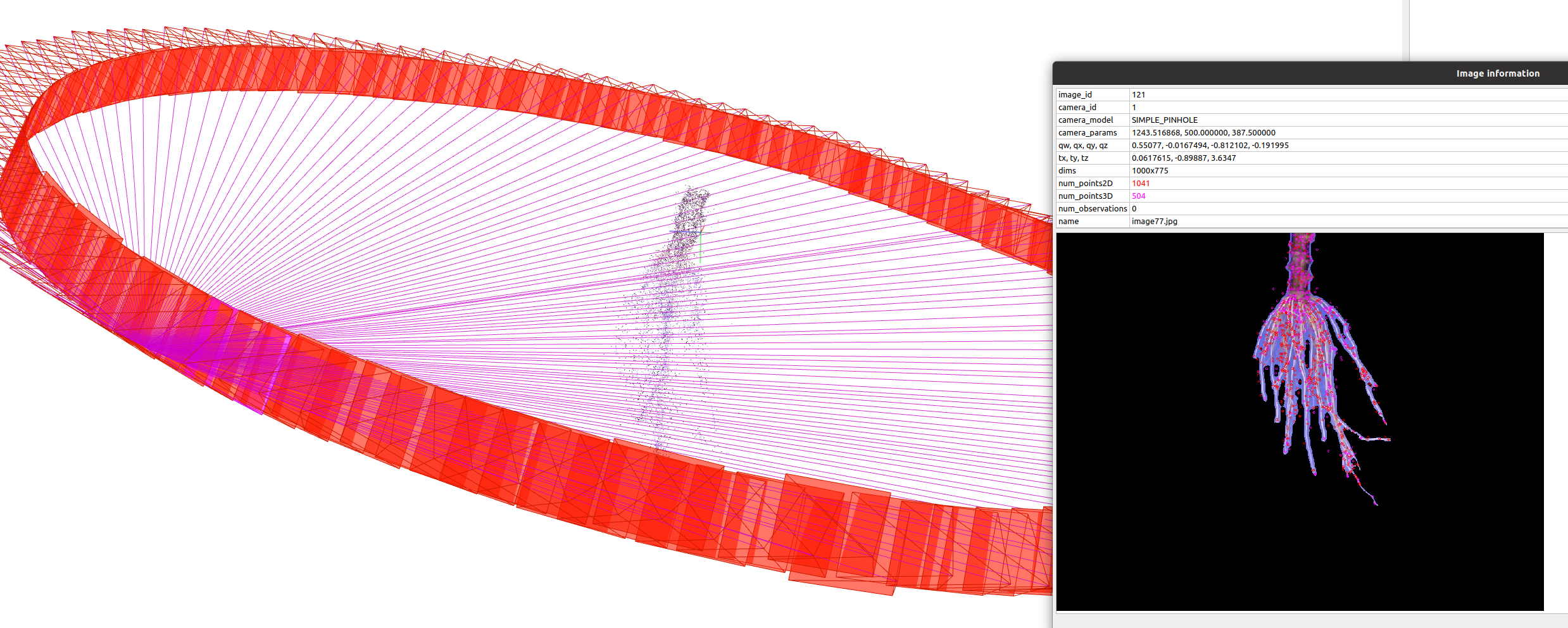 Obtaining the calibration matrix · Issue #1510 · colmap/colmap · GitHub