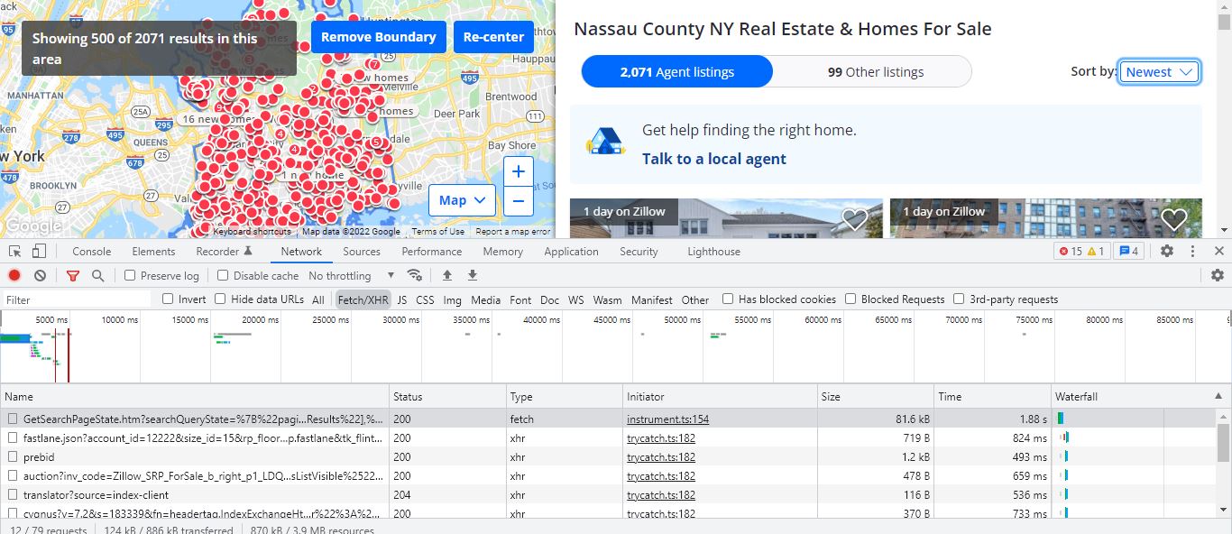 GitHub - talalsidd/ZillowAPI_Python: Scraping www.zillow.com using ...