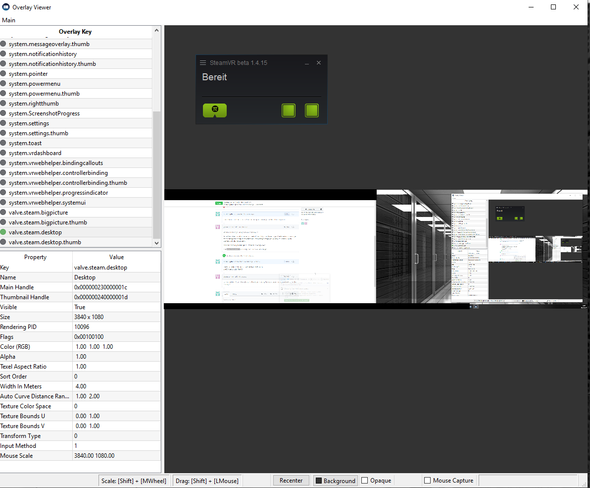 Desktop Overlay Function Dont Work · Issue 201 · Openvr Advanced