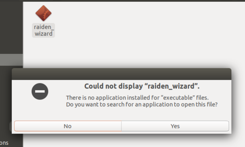 Wizard executable not marked executable · Issue #33 · raiden-network ...