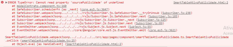 Custom renderComponent EventEmitter Subscribe Cannot access properties and functions · Issue ...