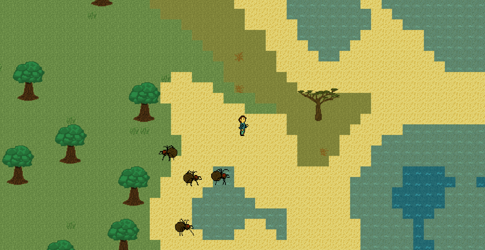 Github Angebrajuka Procedural 2d Unity A 2d Game In Unity