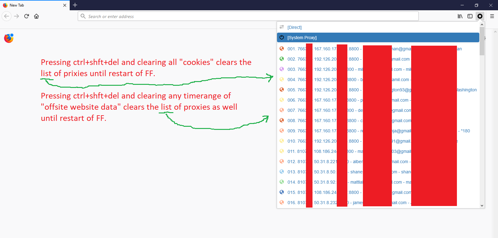 Firefox: Issues after clearing cookies, etc. | 清除 Cookies 后遇到问题 · Issue #1350 · FelisCatus ...